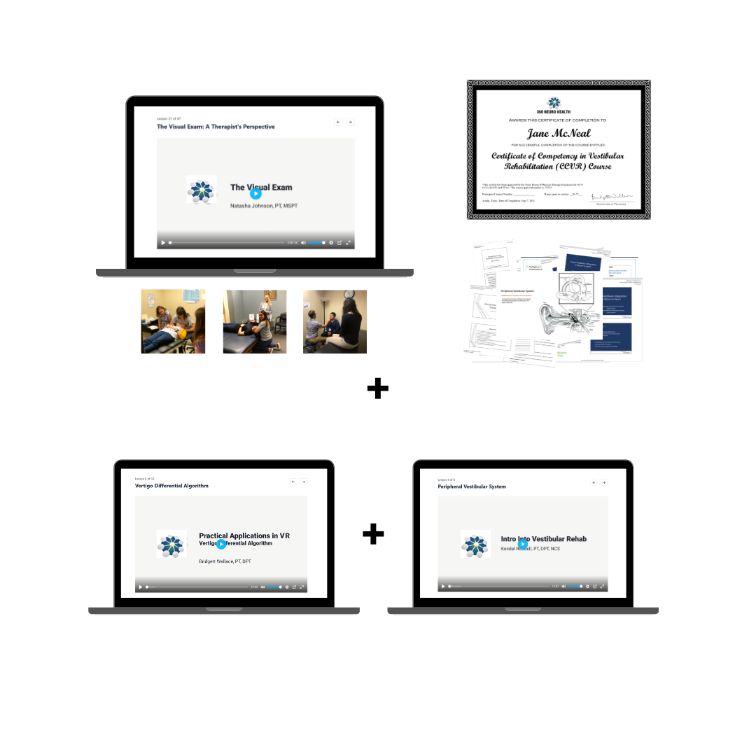 3 Course Vestibular Track Bundle – 360 Neuro Health